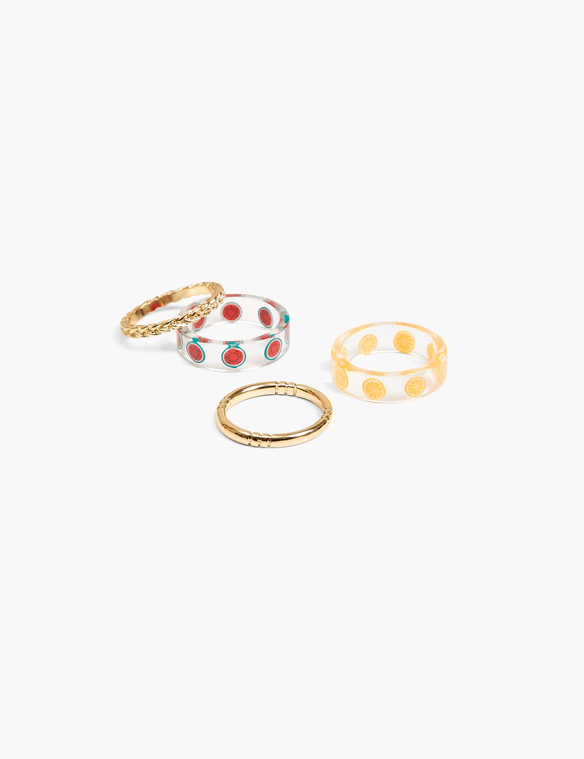 Fruit Rings - 4-Pack | LaneBryant