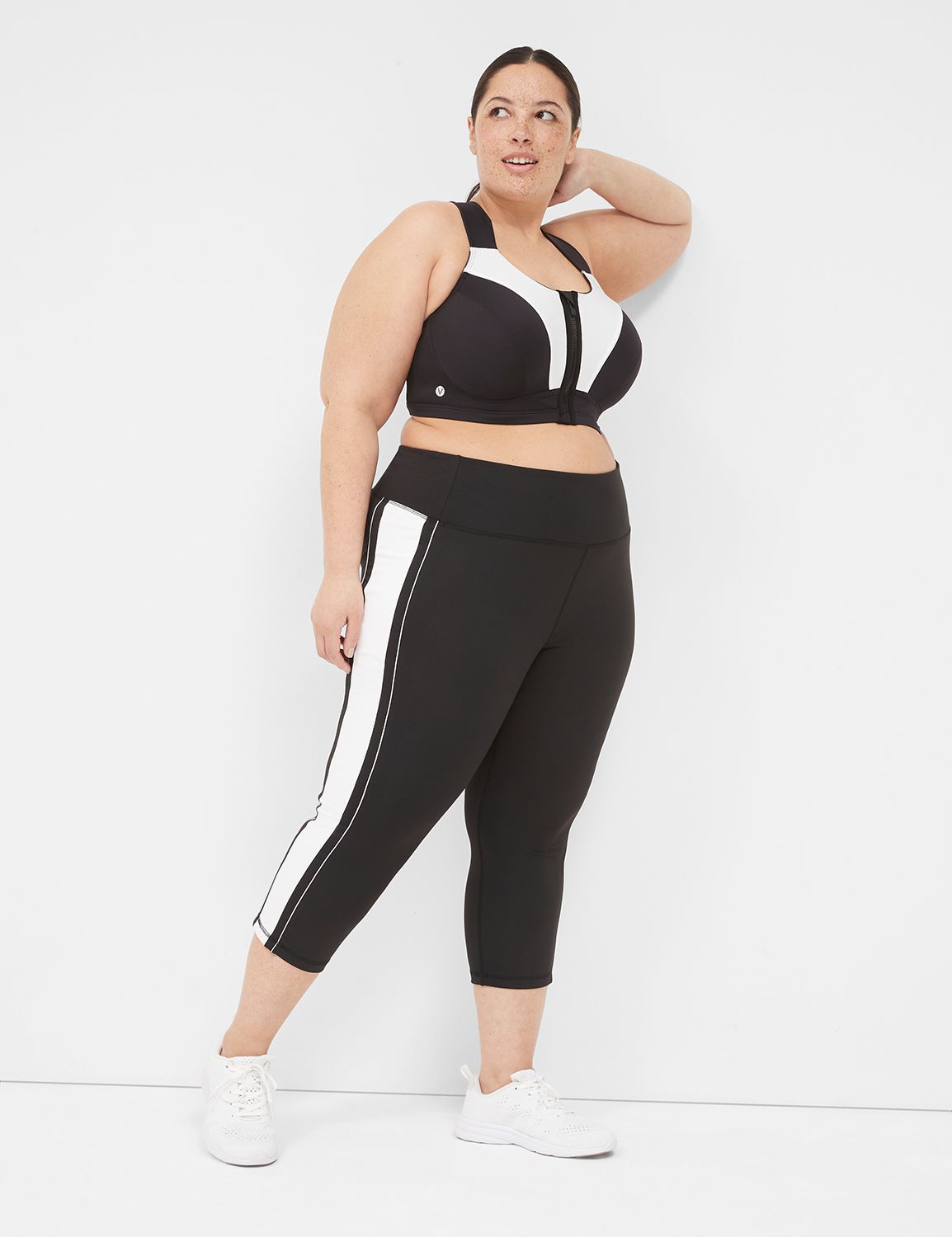 Livi High Rise Livi Soft Capri Legg | LaneBryant