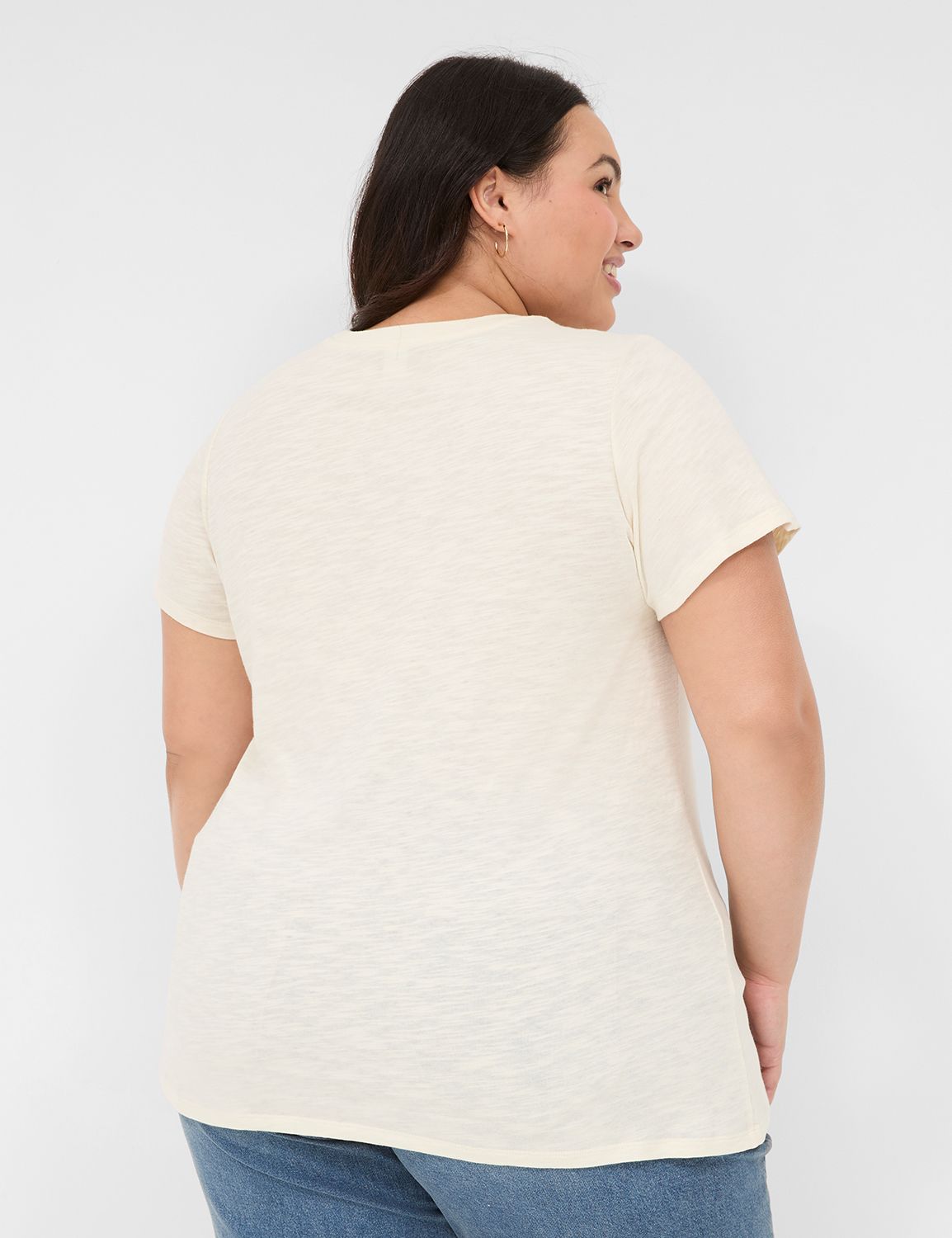 Foil Snoopy Fall Graphic Tee | LaneBryant