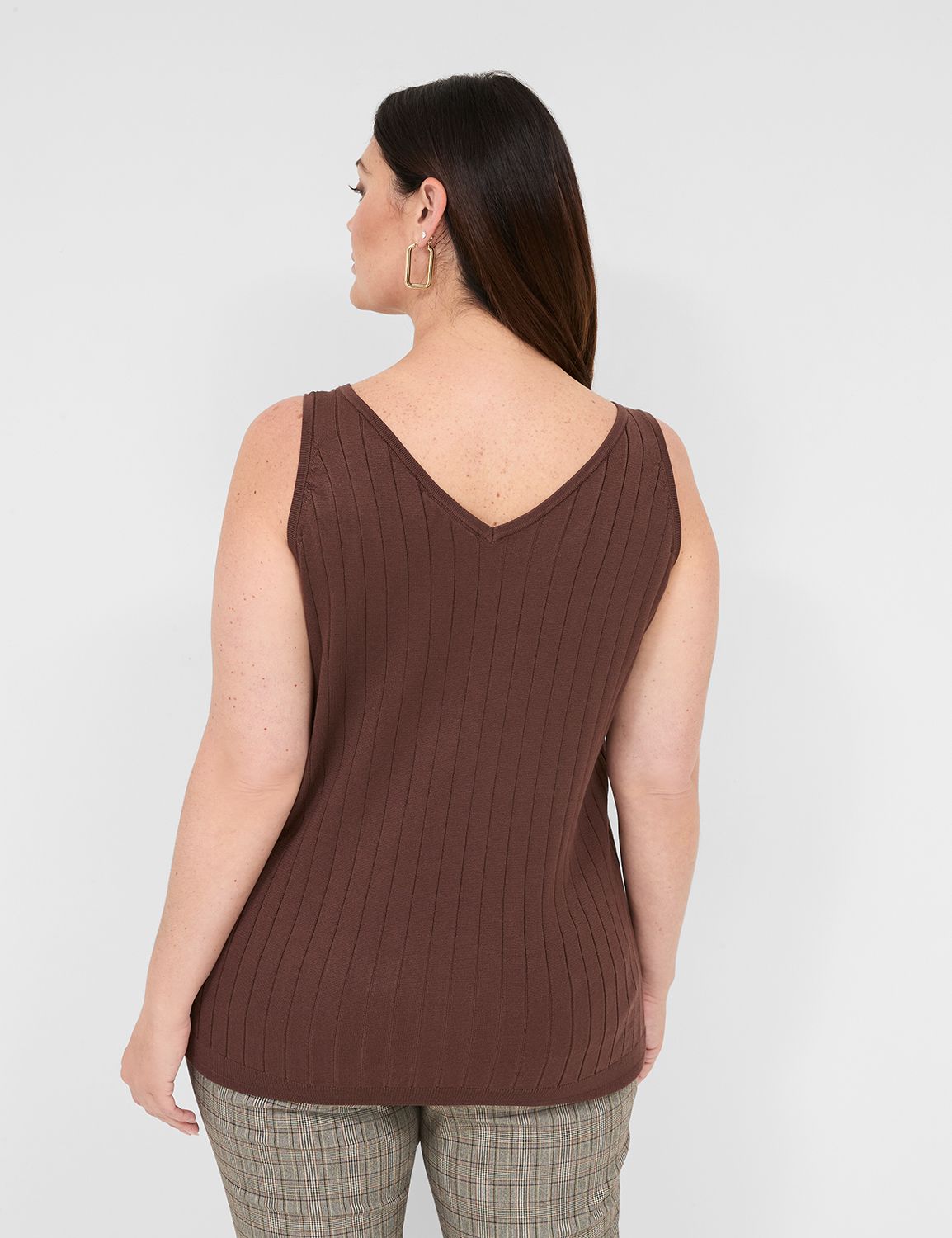 Classic Rib Sweater Tank 1141918 | LaneBryant