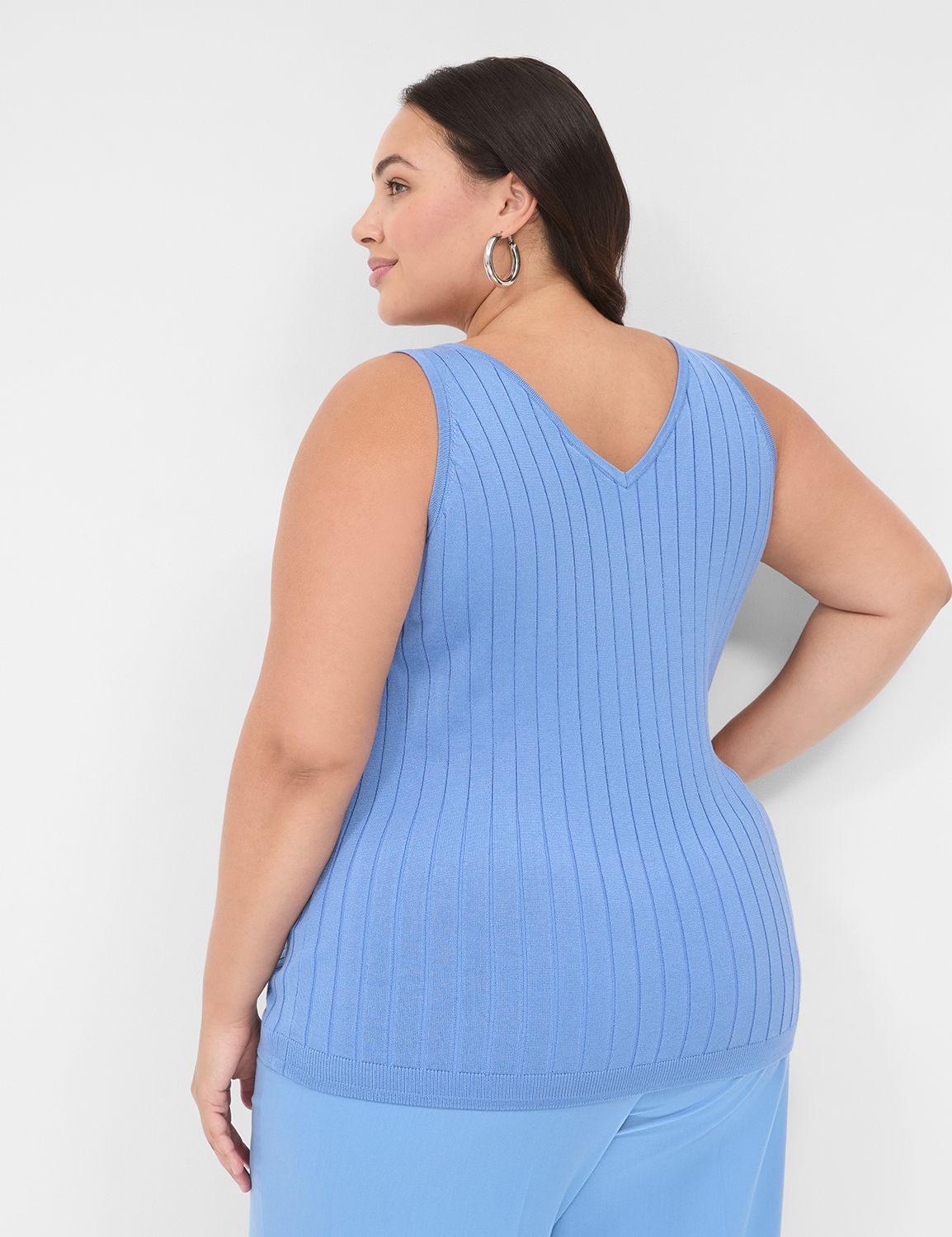 Rib Sweater Tank | LaneBryant