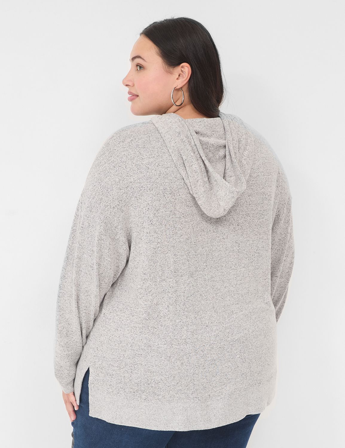 Relaxed Long Sleeve Drop Shoulder H | LaneBryant