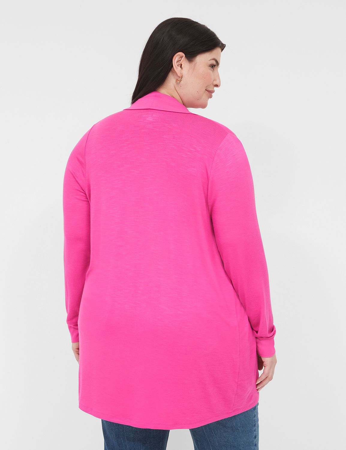 Classic Long Sleeve Double Face Rib Lanebryant