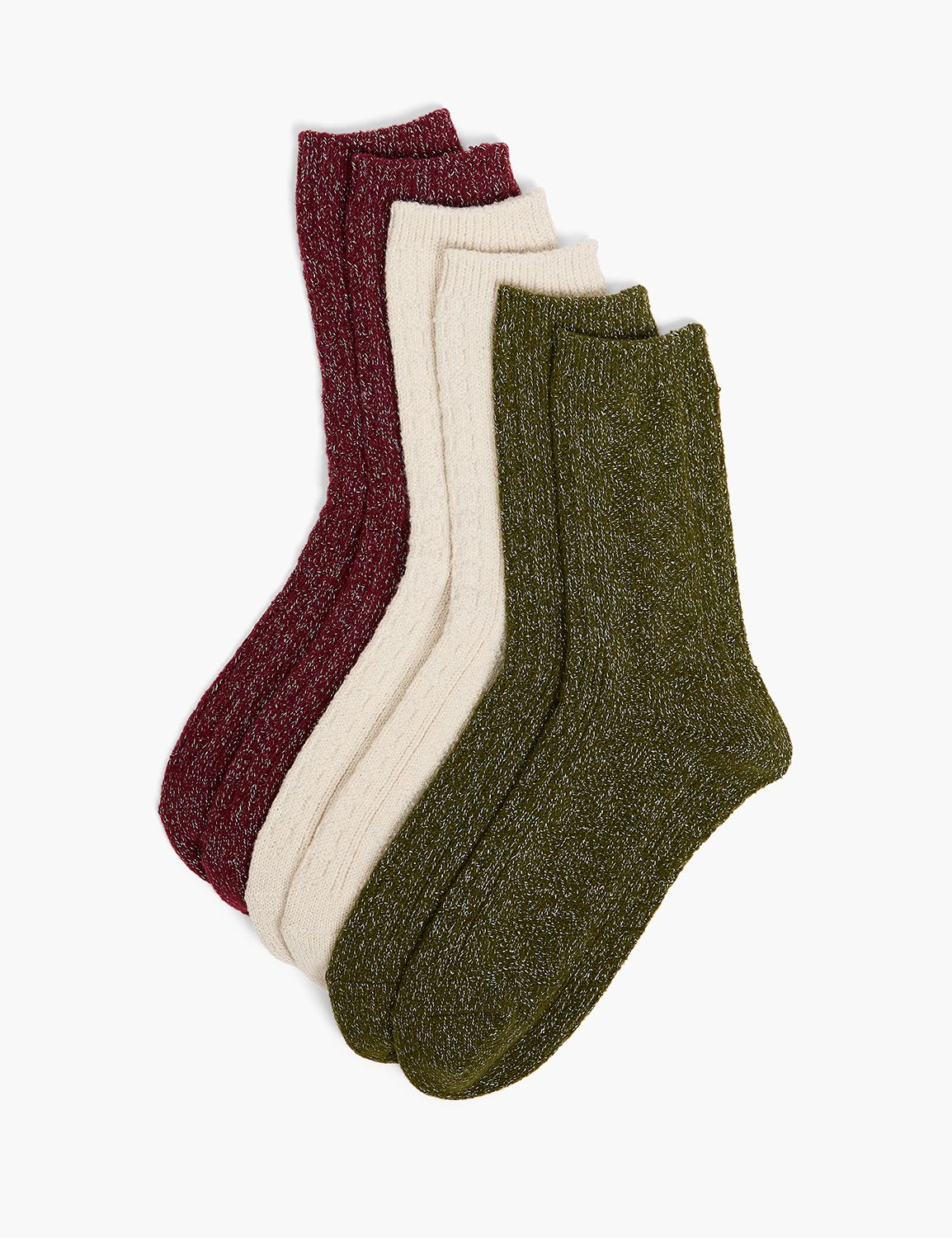METALLIC BOOT SOCK PACK 3PK F 11431 | LaneBryant