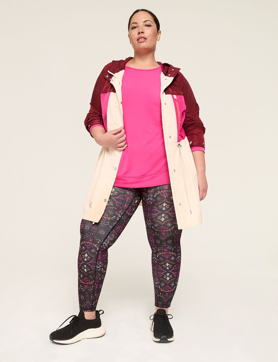 LIVI French Terry Back-Detail Tunic | LaneBryant