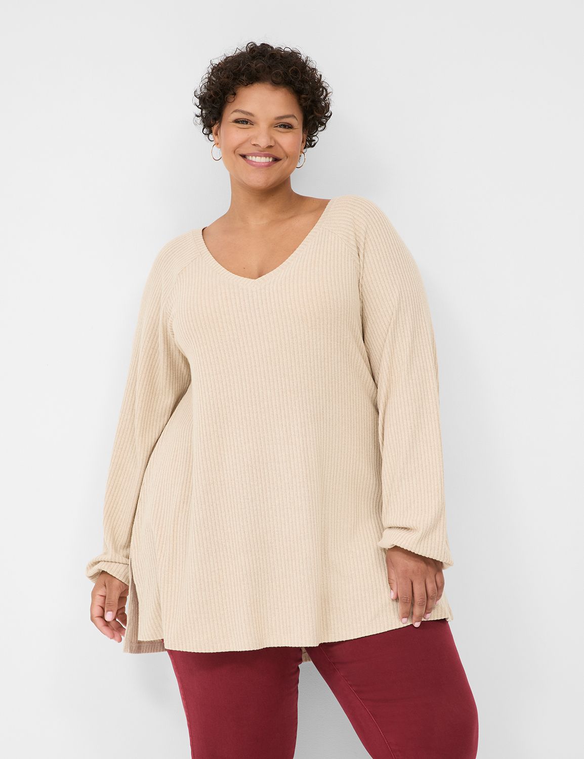 Neutral Women's Plus Size Tops & Dressy Tops | Lane Bryant