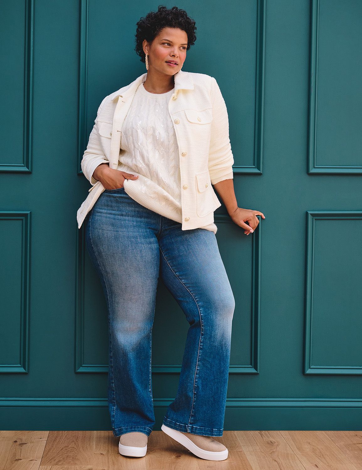 HIGH RISE PULL ON BOOT - NOVEMBER B | LaneBryant