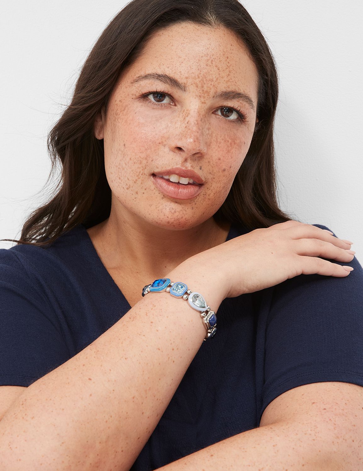 Enamel stretch bracelet store