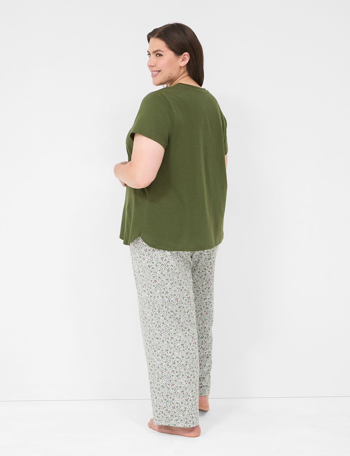 Tee Block Pant PJ Set 1141423 F | LaneBryant