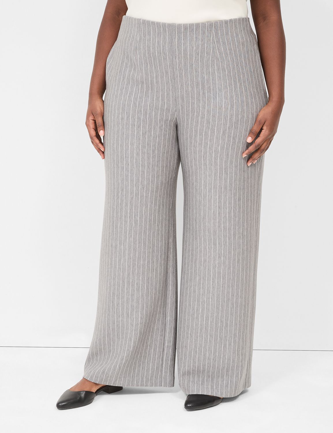 The Journey High Rise Wideleg STRIP | LaneBryant