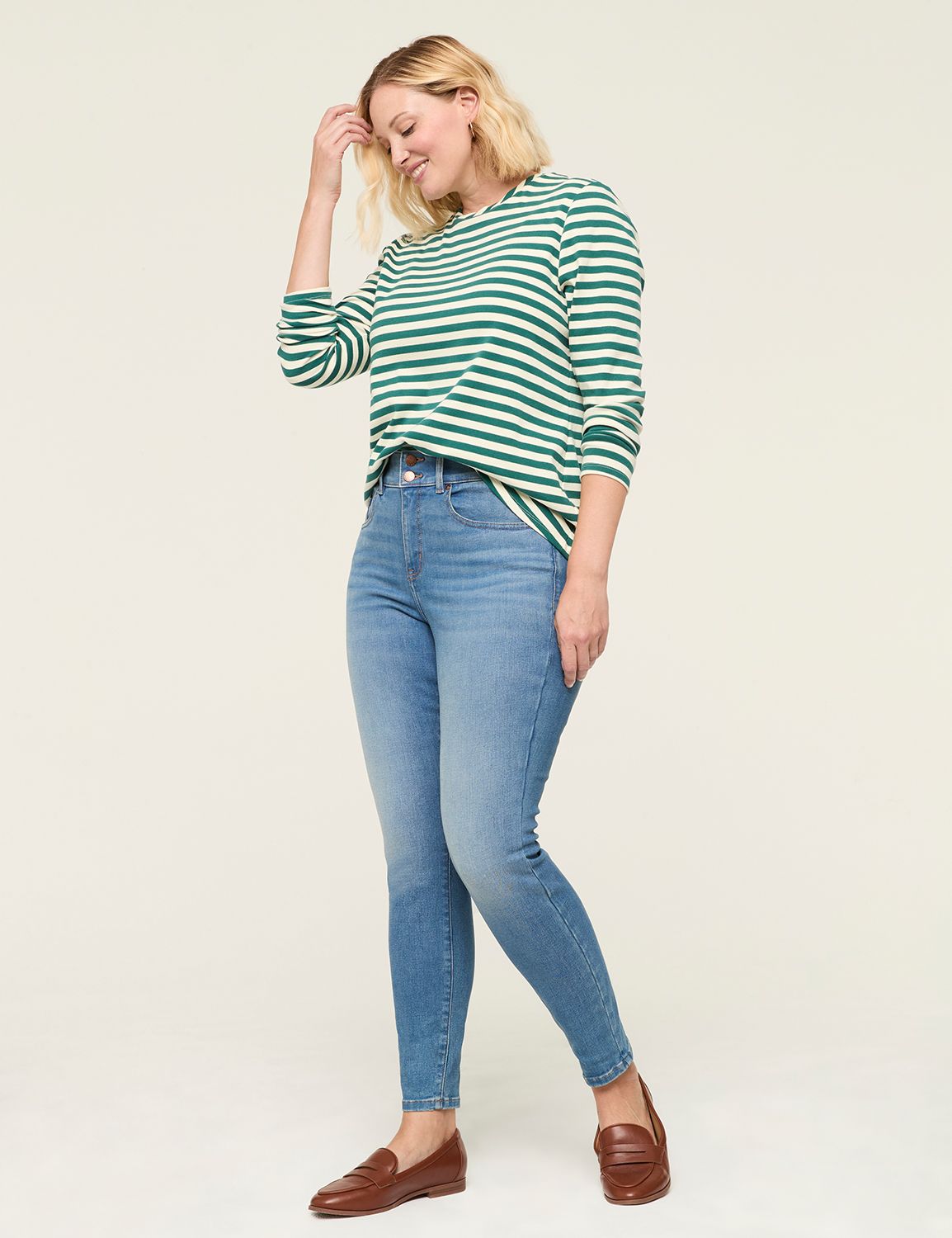 HIGH RISE TIGHTER TUMMY SKINNY - MA | LaneBryant