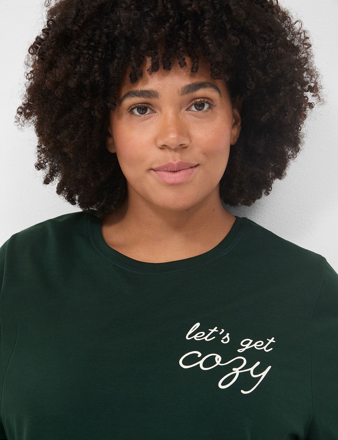 CVC Top 95/5 Block Pant Packaged PJ | LaneBryant