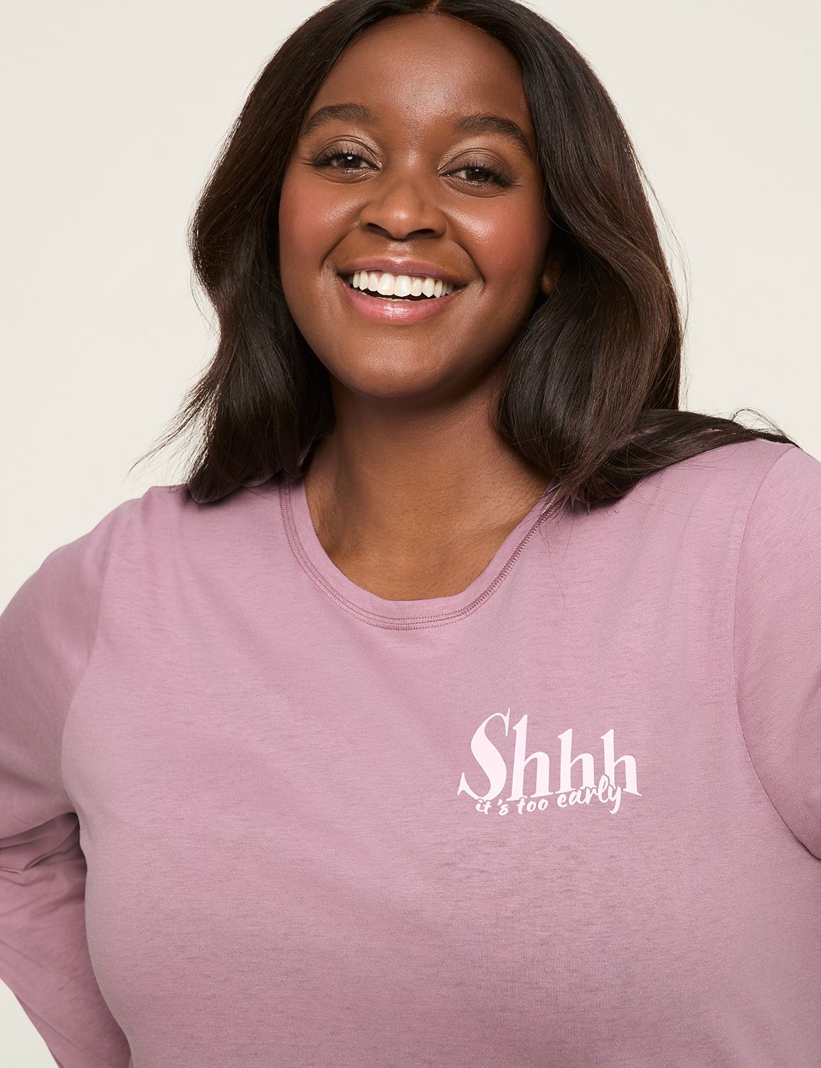 CVC Top 95/5 Block Pant Packaged PJ | LaneBryant
