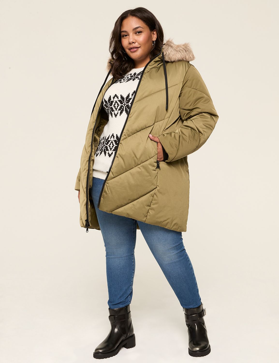 The New Heavyweight Puffer 1143301 | LaneBryant