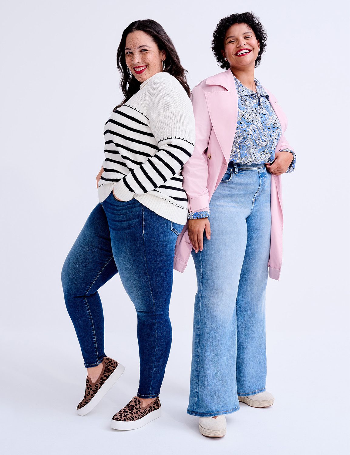 HIGH RISE TIGHTER TUMMY PULL ON JEG | LaneBryant