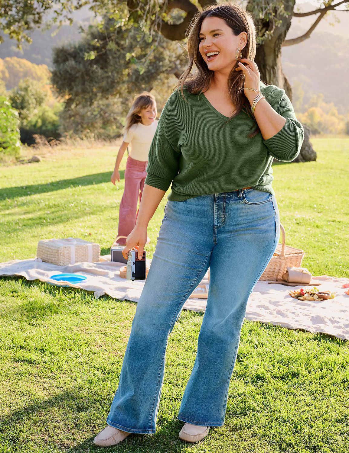 HIGH RISE TIGHTER TUMMY FLARE- MED | LaneBryant