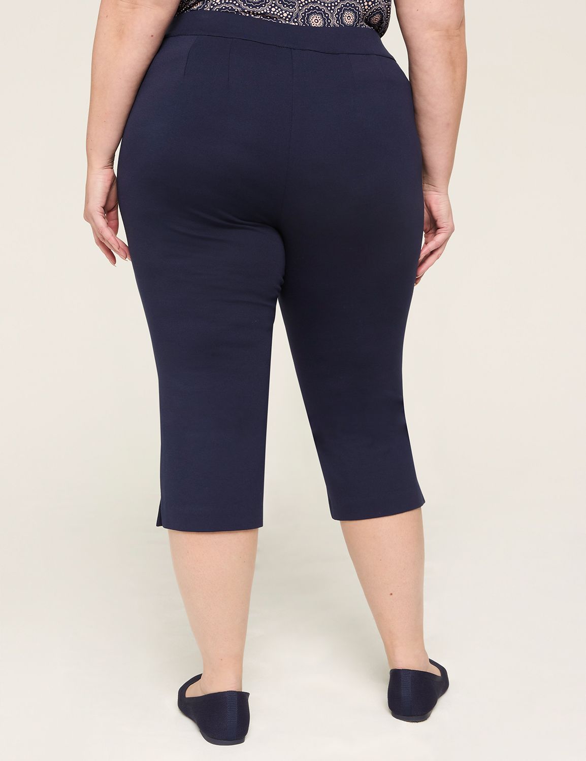 PULLON PONTE PEDAL PUSHER - 1144680 | LaneBryant