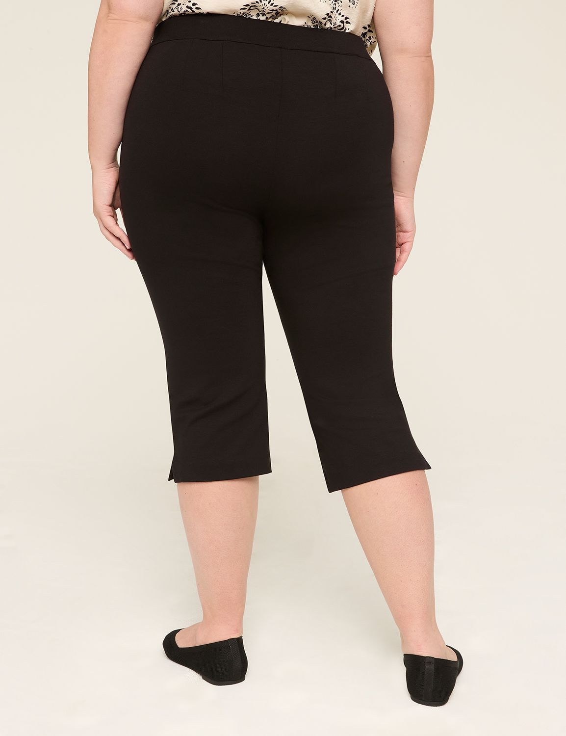 PULLON PONTE PEDAL PUSHER - 1144680 | LaneBryant