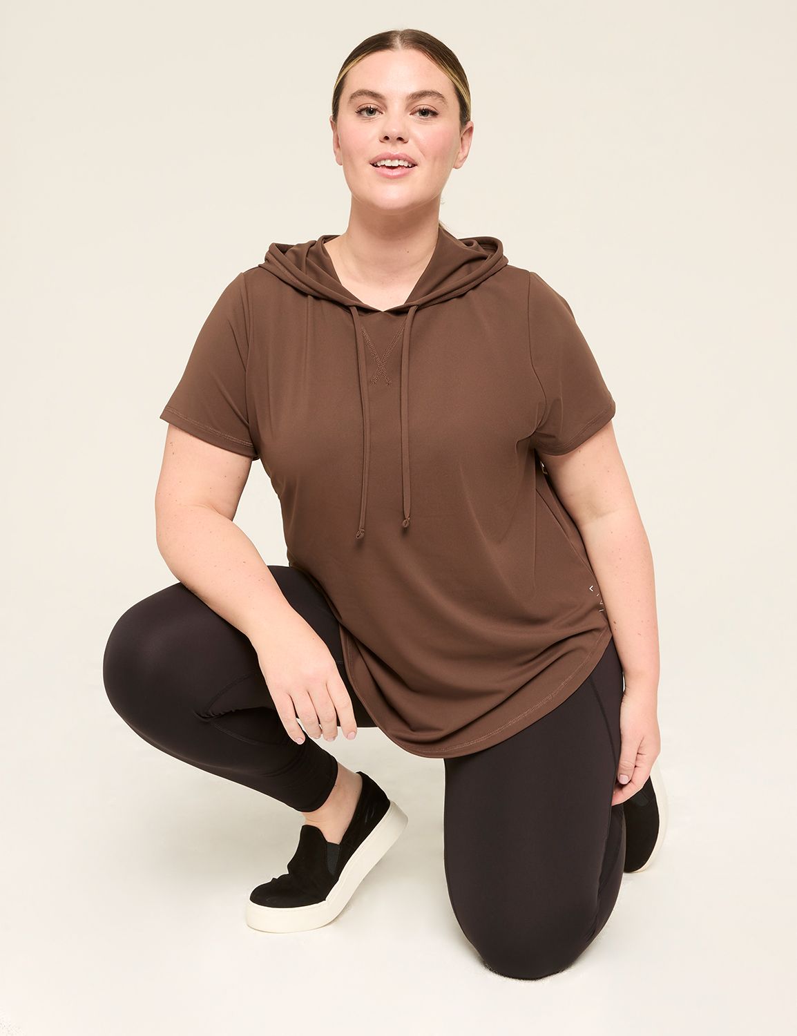LIVI Short Sleeve Recycled Livi Sof | LaneBryant