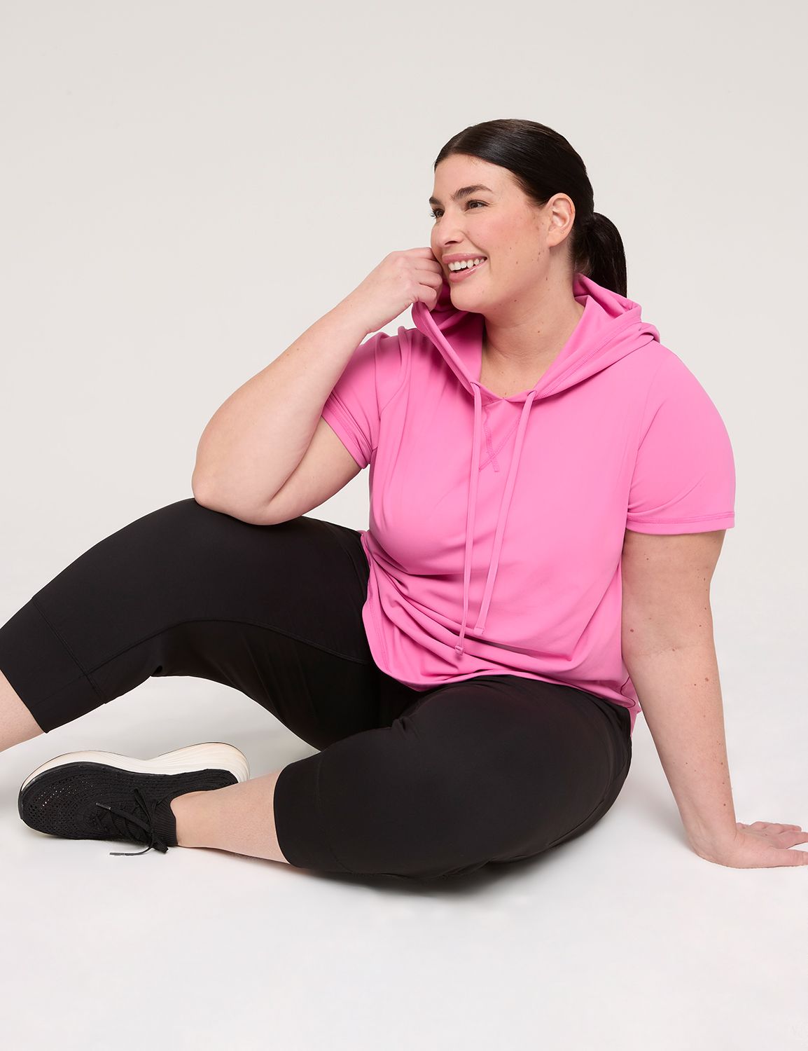 LIVI Short Sleeve Recycled Livi Sof | LaneBryant