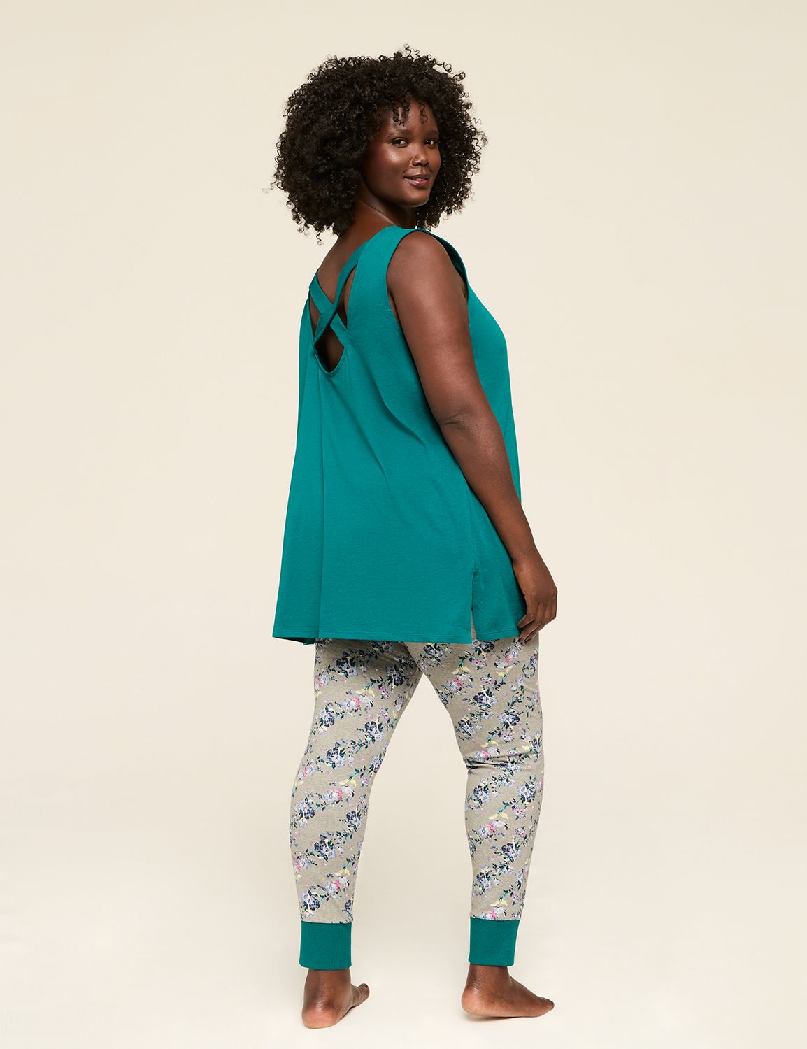 CVC Cross Back Tunic Tank and 95/5 | LaneBryant