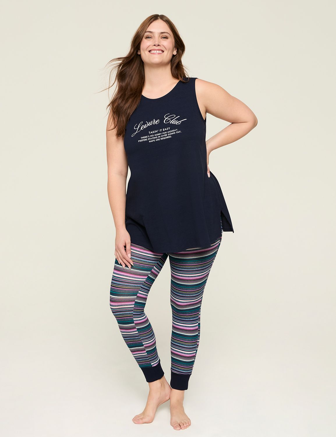 CVC Cross Back Tunic Tank and 95/5 | LaneBryant