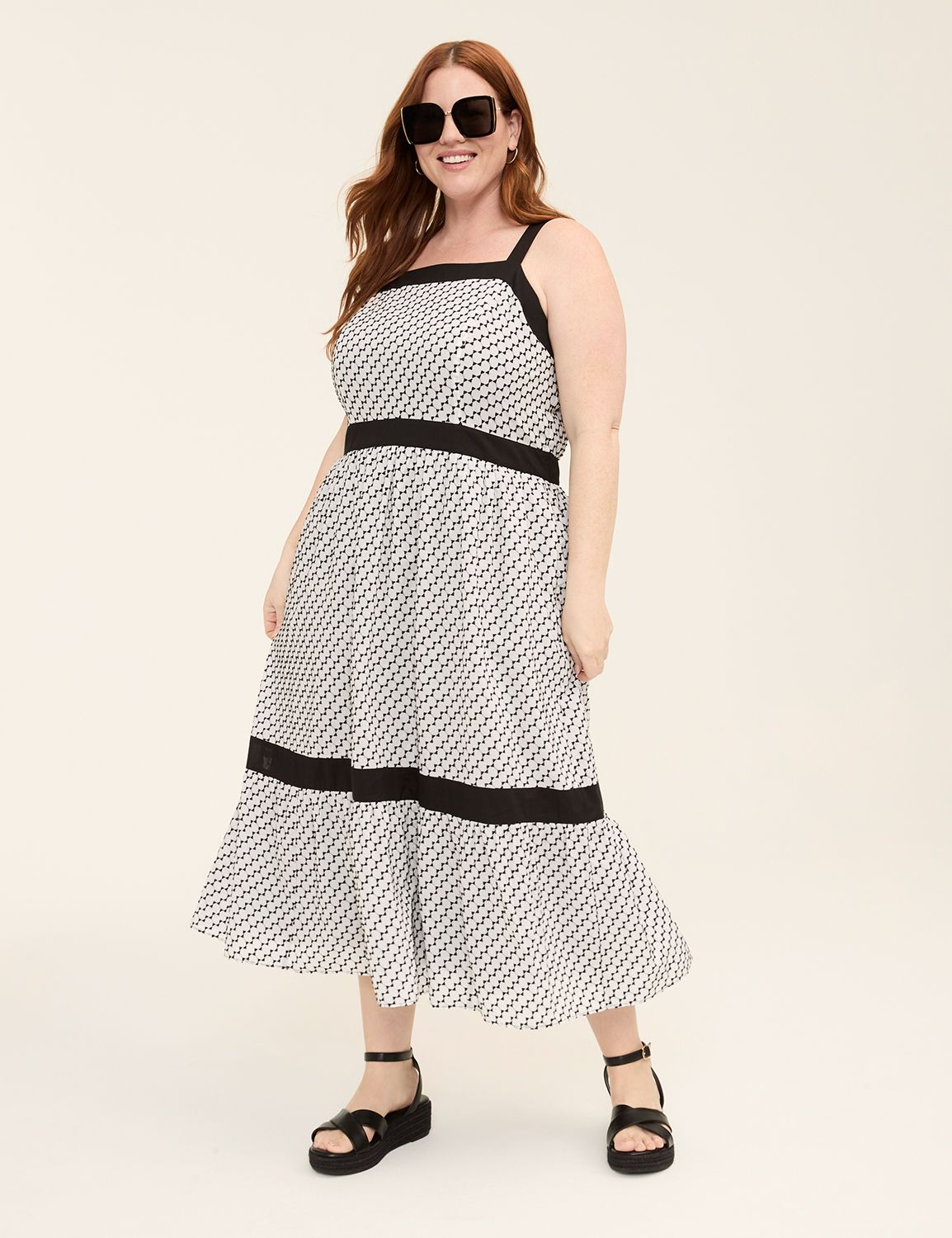 SL SQUARE NK TANK MAXI 1144351 | LaneBryant