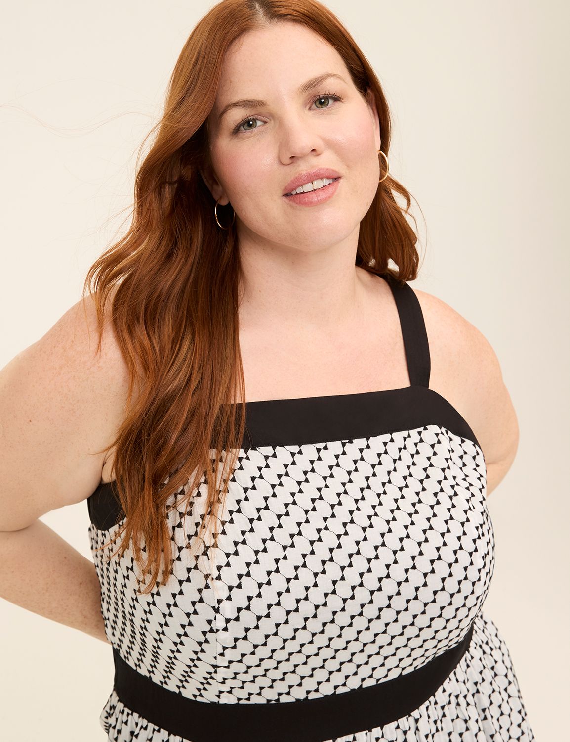 SL SQUARE NK TANK MAXI 1144351 | LaneBryant
