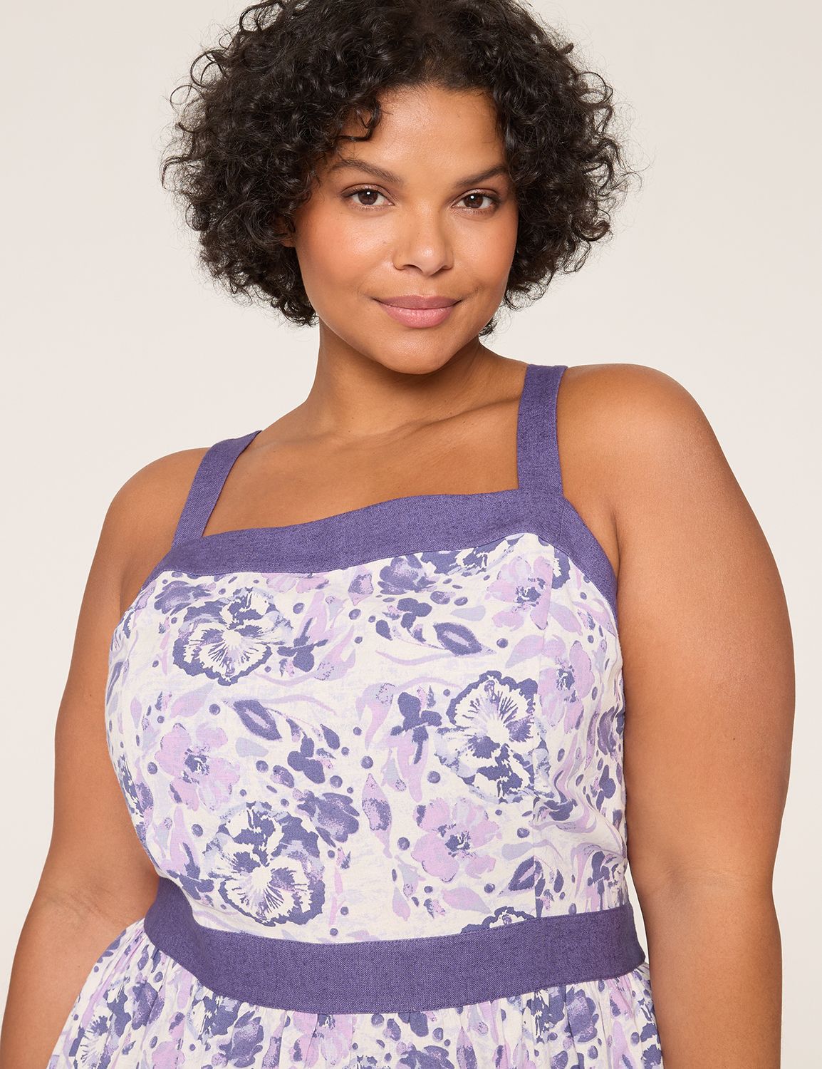 SL SQUARE NK TANK MAXI 1144352 | LaneBryant