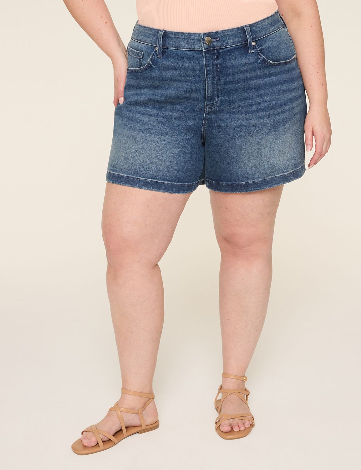 MID RISE SIGNATURE SHORTY - GRENADA | LaneBryant