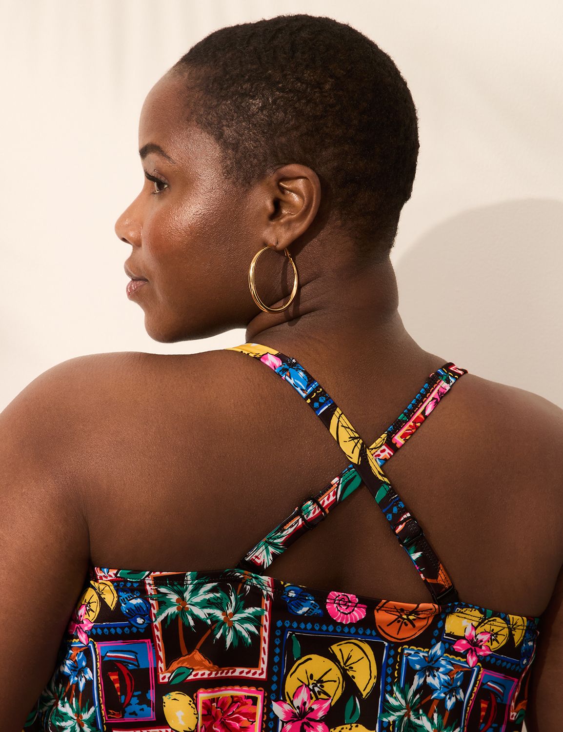 Plus Size | Blouson Unlined UW Tankini 1145155 | LaneBryant