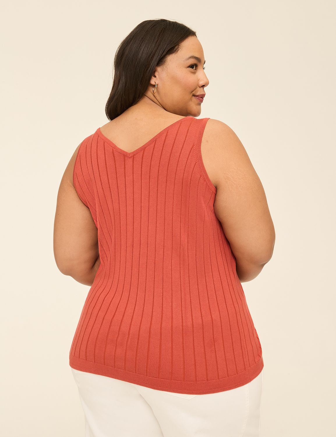 Classic Rib Sweater Tank 1147155 | LaneBryant