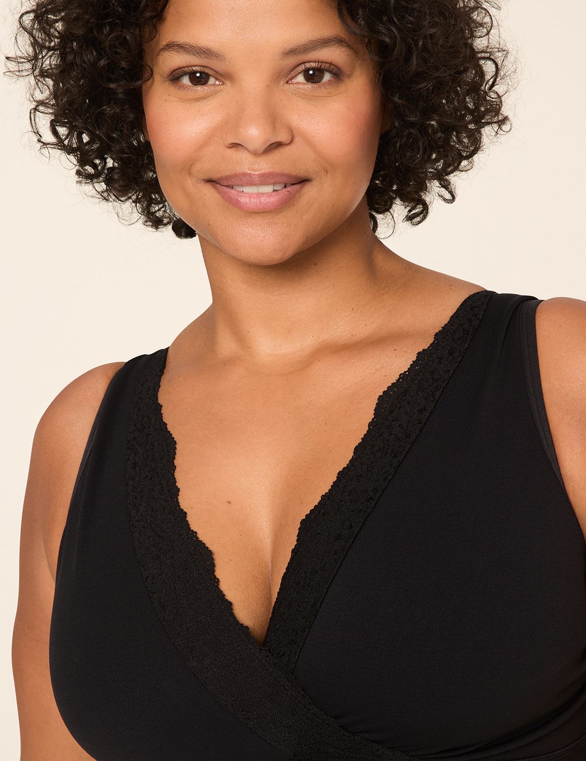 Seamless Crossover Bralette Luna La | LaneBryant