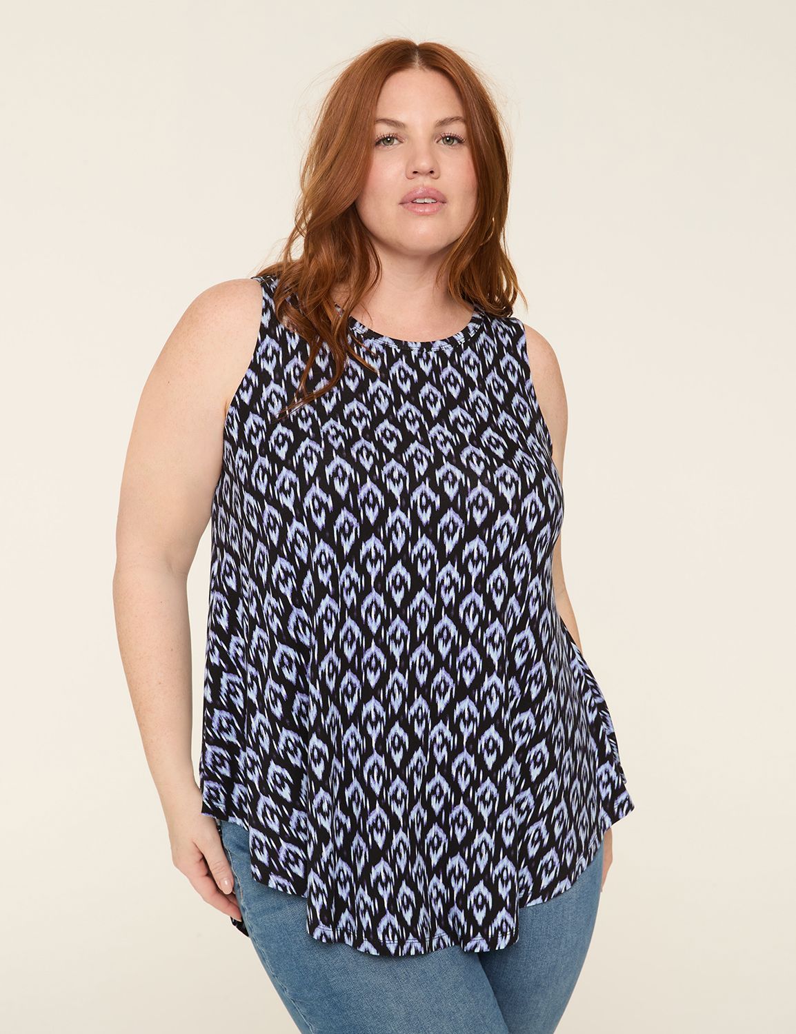 WV Sleeveless Scoop Neck Bar Back M | LaneBryant