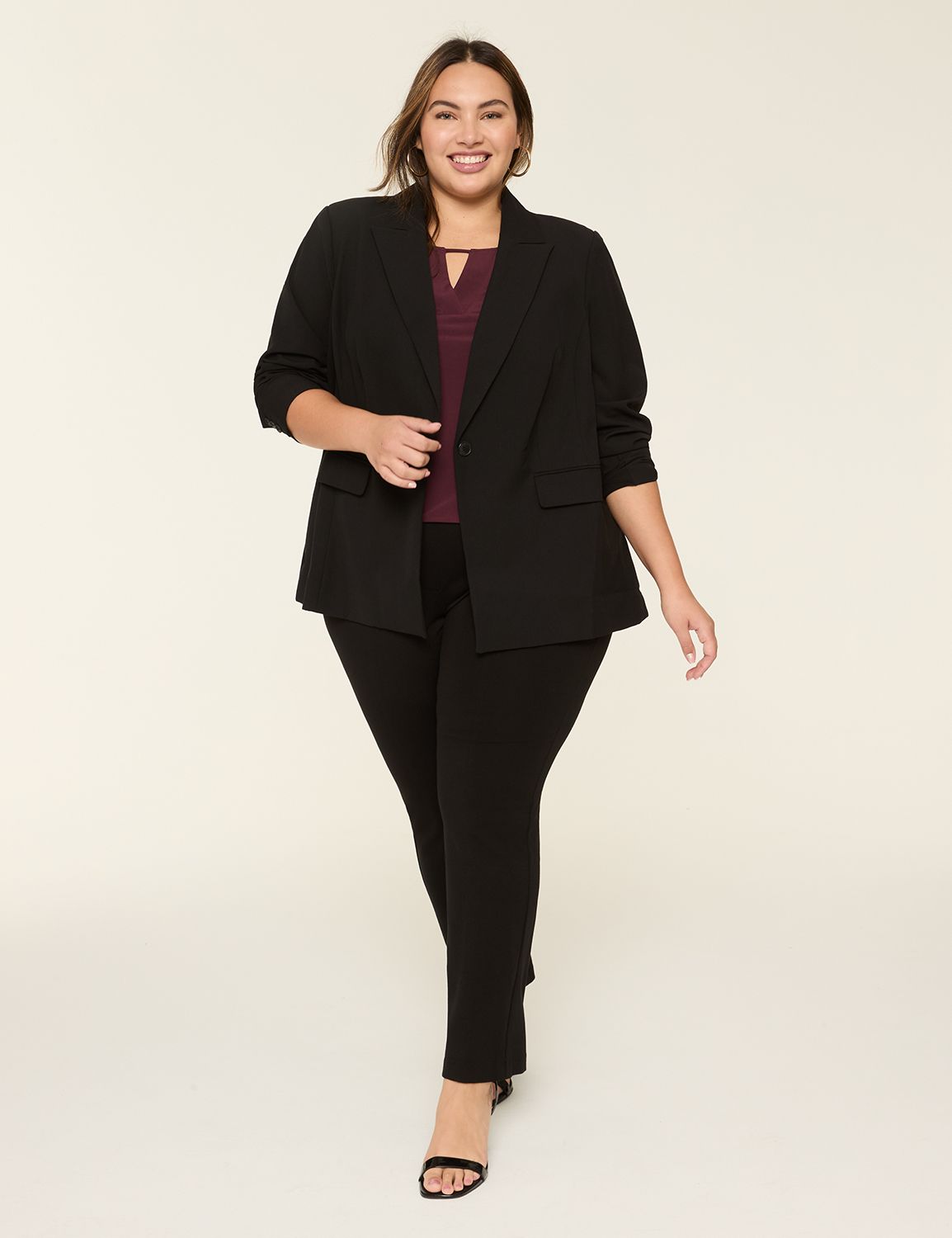 WV Sleeveless Crossover Neck Detail | LaneBryant