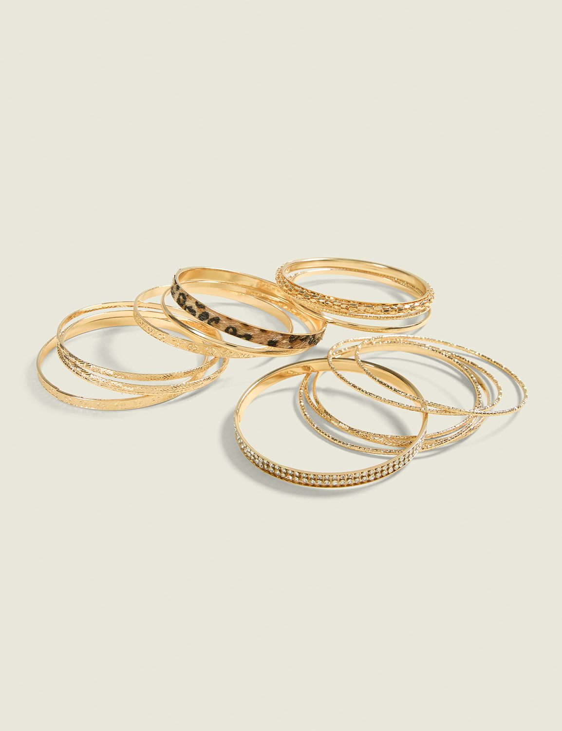 Cheetah Bangle Set | LaneBryant