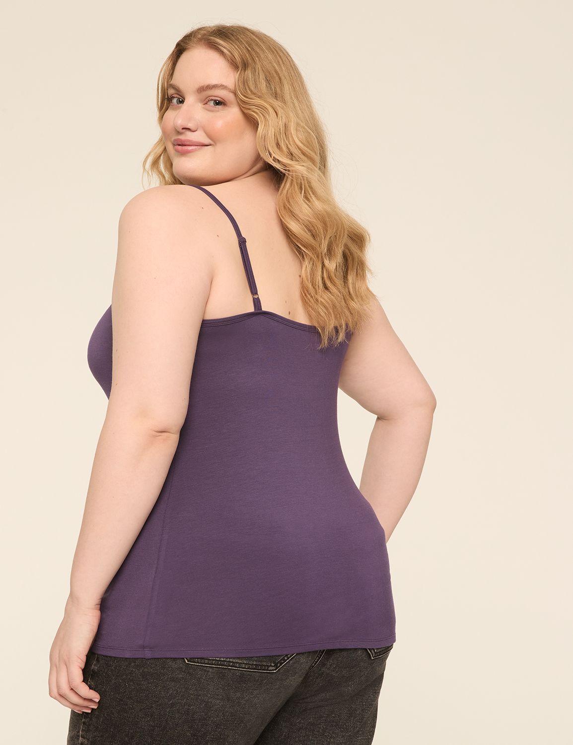V-Neck Body Skimming Cami F 1147719 | LaneBryant