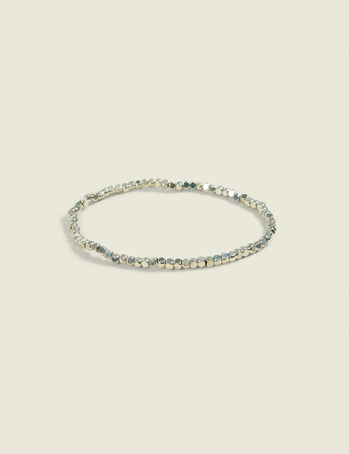 Square Silver solid metal ball stre | LaneBryant