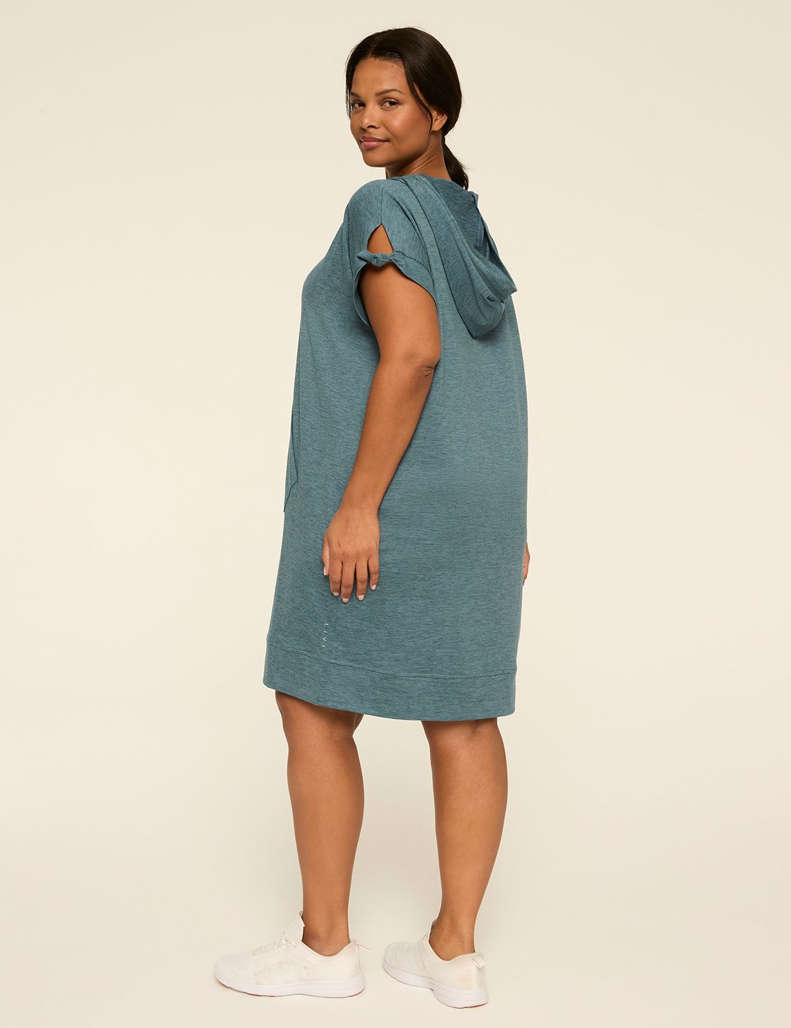 LIVI Short Sleeve Hooded Livi Soft | LaneBryant