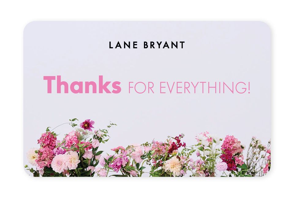 Electronic Gift Card | LaneBryant